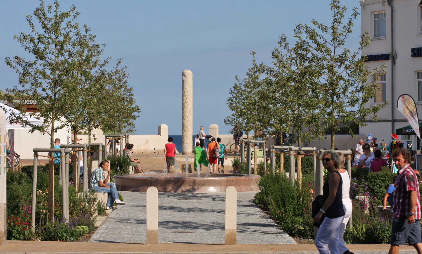 Strandpromenade : Ostseebad Breege-Juliusruh