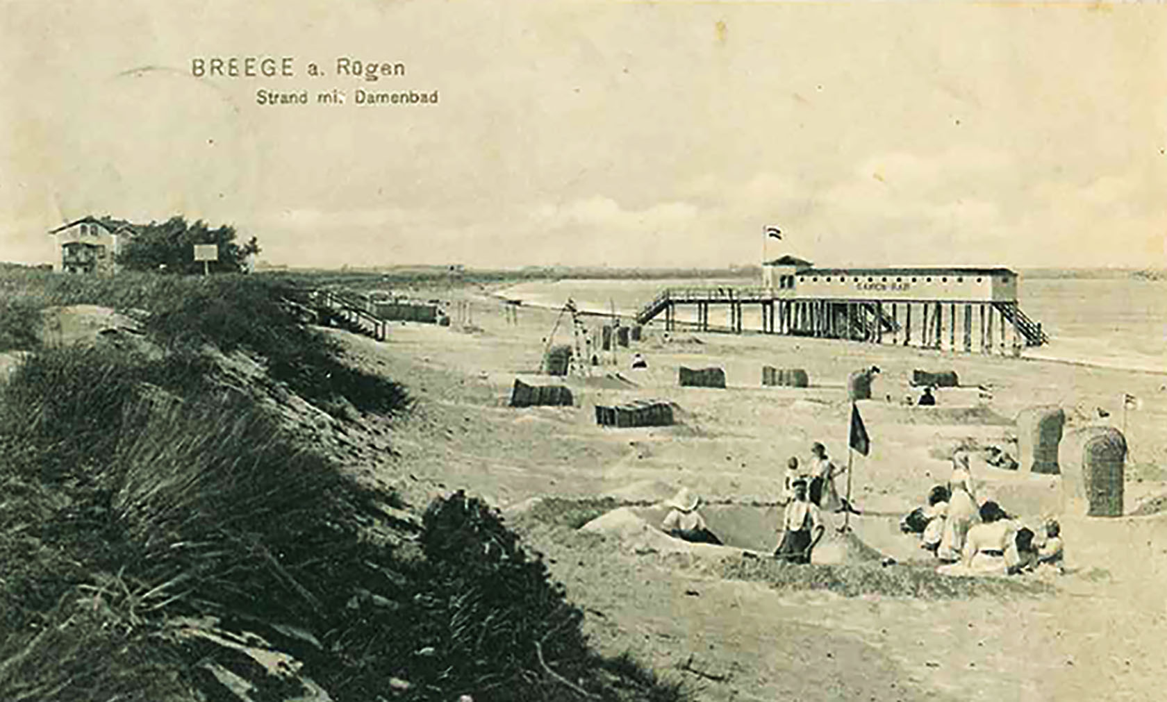 Damals und Heute : Ostseebad Breege-Juliusruh